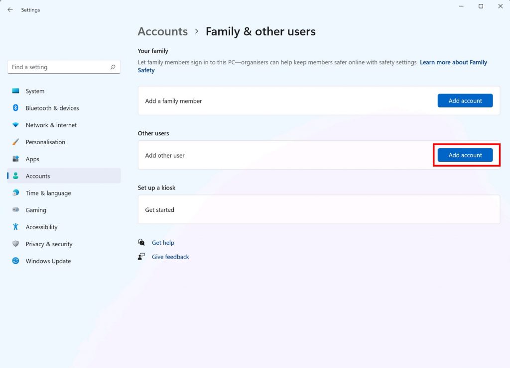 How to Create a Local User Account in Windows 11 – Solent Computer and Internet Services Ltd